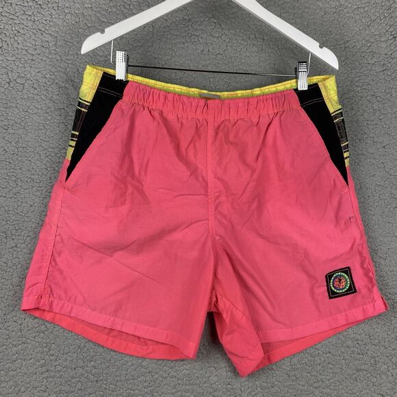 OP | Swim | Ocean Pacific Mens Bathing Suit Swim Trunks One Planet Pink ...